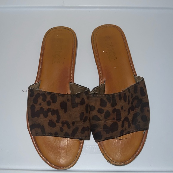 Shoes | Rouge Cheetah Sandals | Poshmark